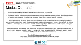 Ransomware Attack nel 2019 Dal file system ai database e non solo... | PPT