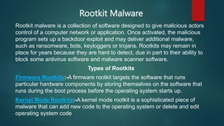 ransomware keylogger rootkit.pptx | Free Download