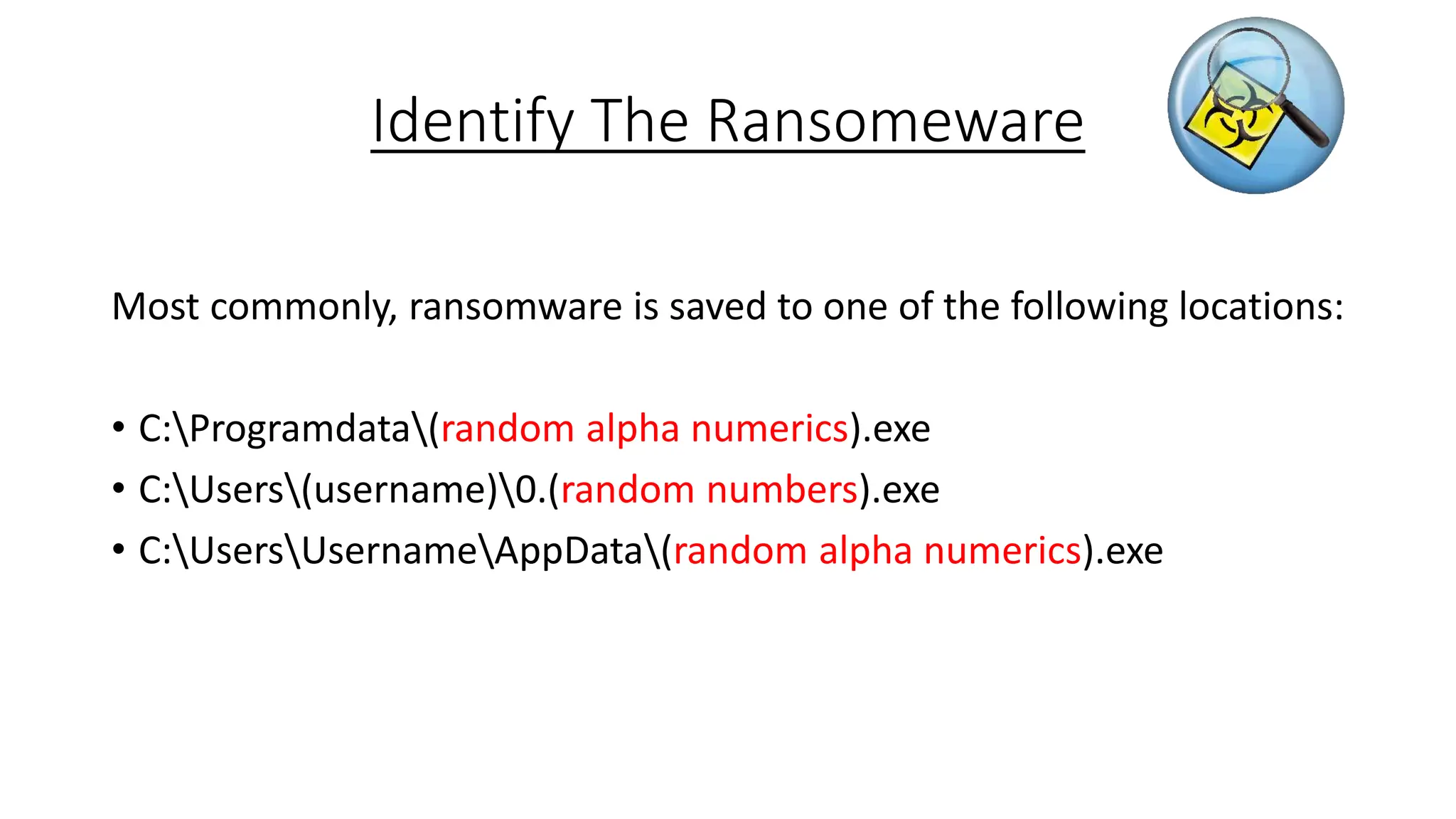ransomware presentation in detail explaination | PPT
