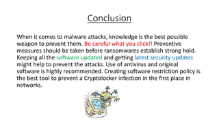 ransomware presentation in detail explaination | PPT