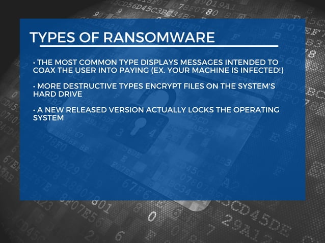 Ransomware: What it is and Strategies to prevent infection | PPT