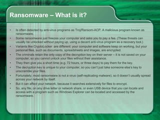 Ransomware | PPT