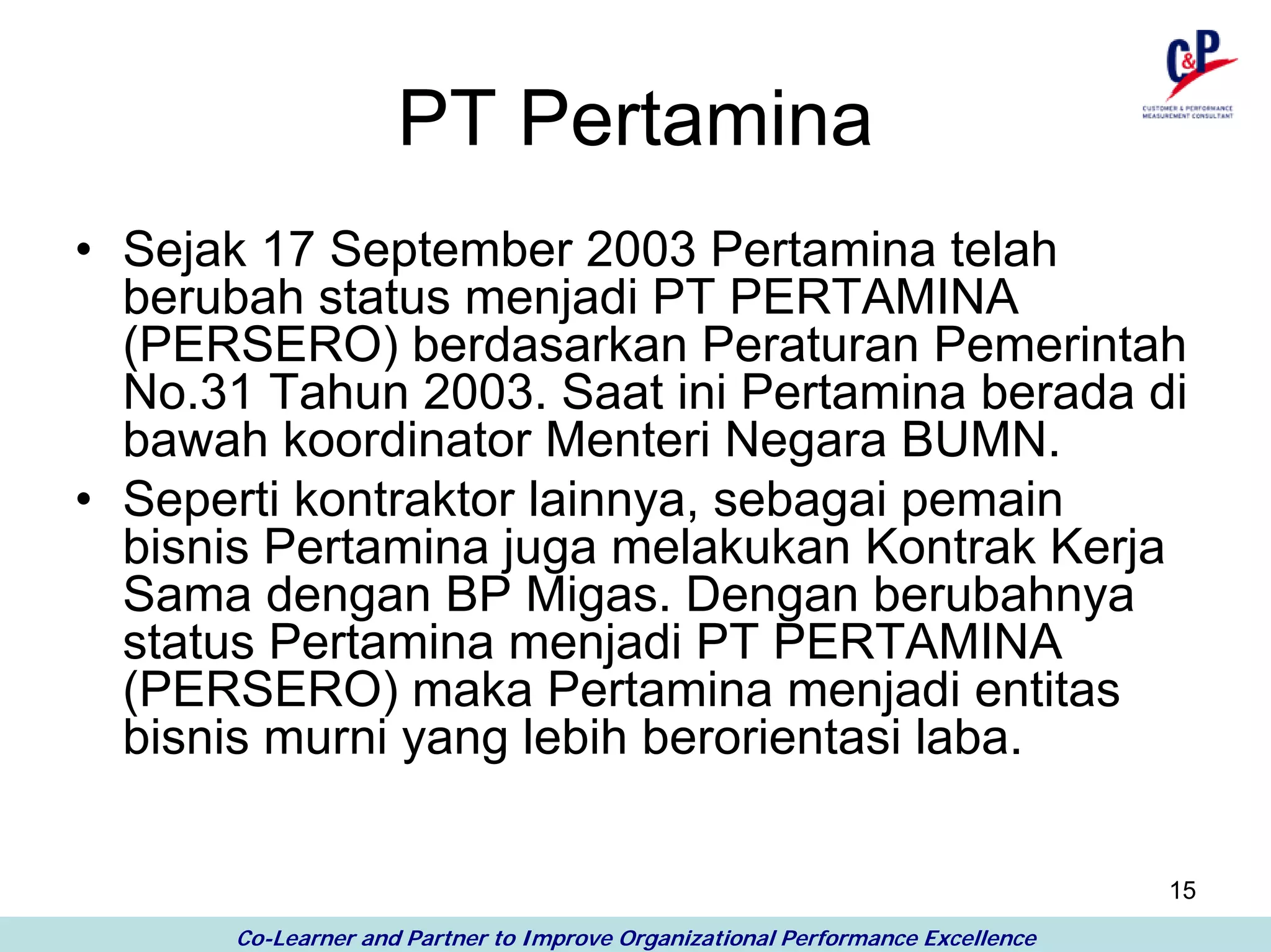 Rantai Pasok Pertamina | PDF