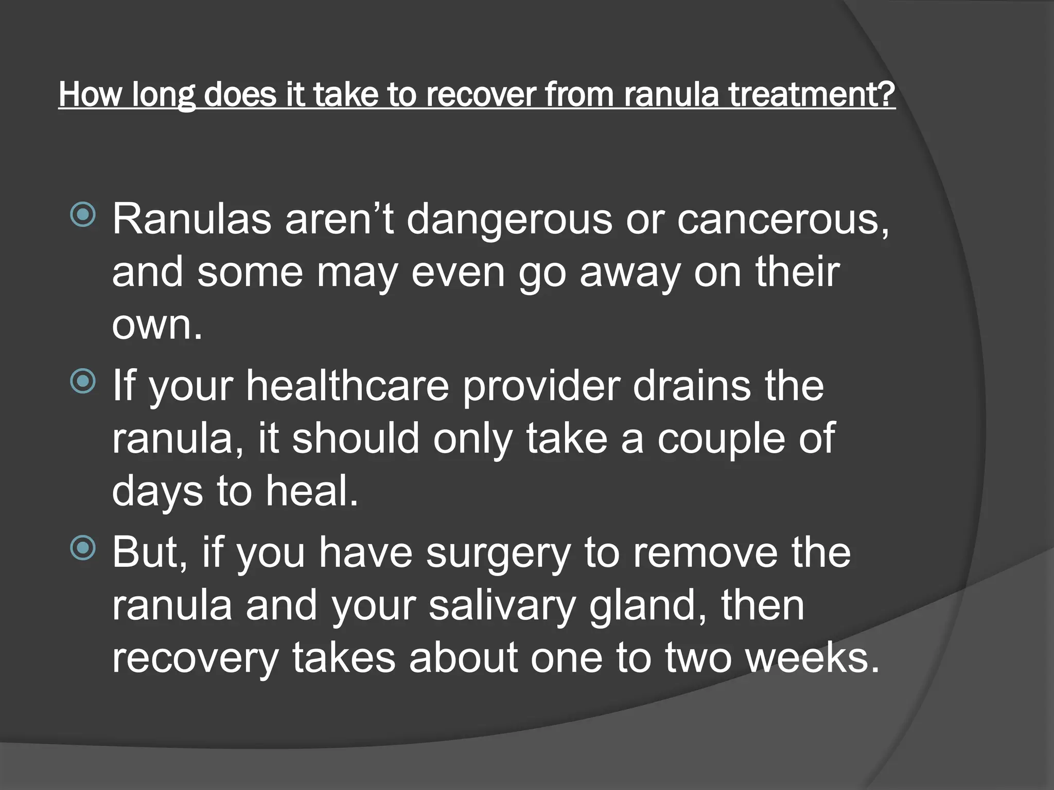 Ranula and its examination -surgery.pptx