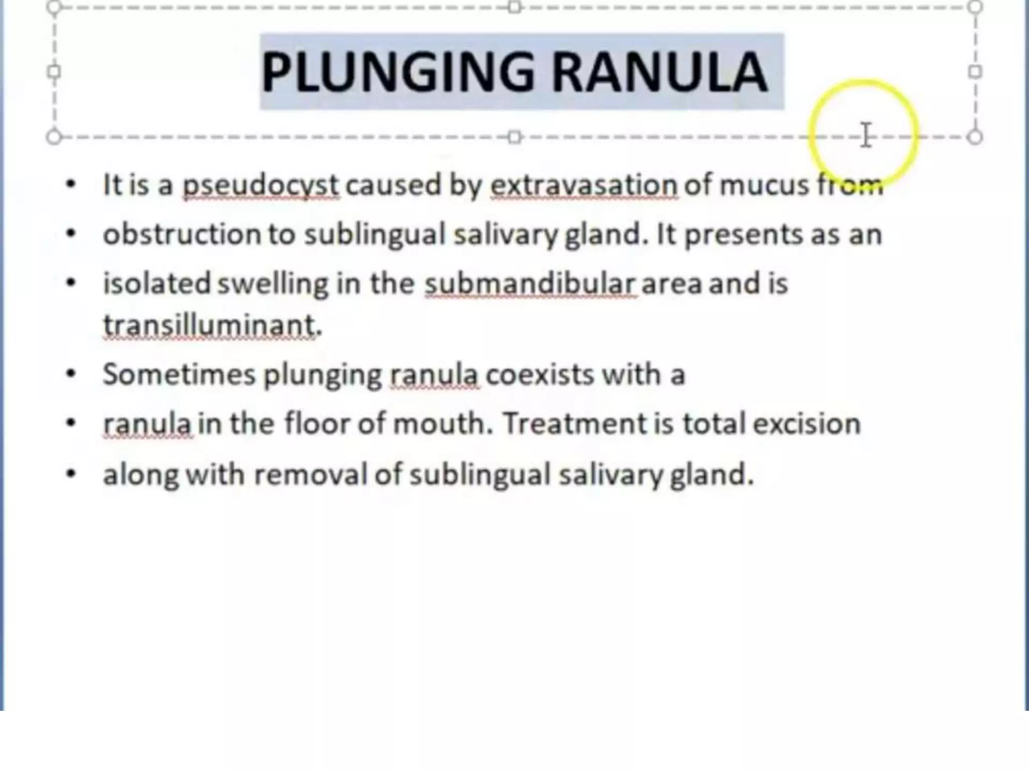 Ranula and plunging ranula | PPTX