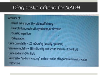 approach to hyponatremia in children | PPT