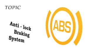 ABS system | PPT