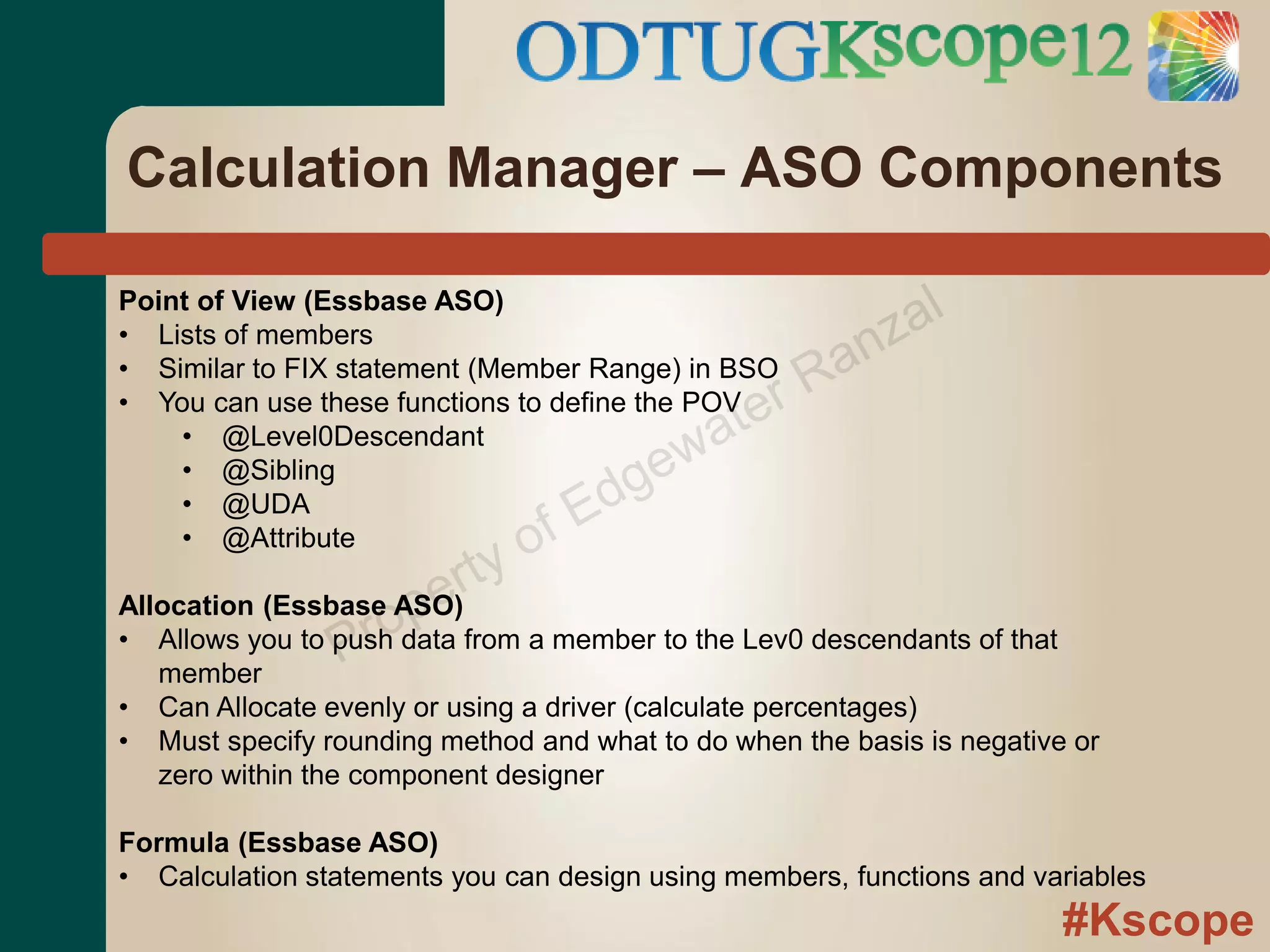 Beginning Calculation Manager for Essbase and Hyperion Planning | PDF