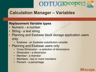 Beginning Calculation Manager for Essbase and Hyperion Planning | PDF