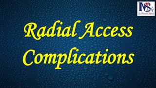 Radial Artery Occlusion ( RAO ) | PDF