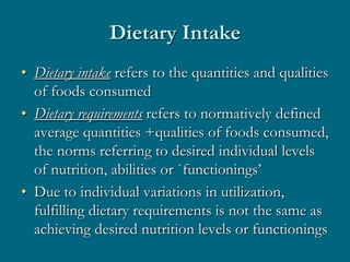 Rao 1a the basic concept and dimensions of food security | PPTX