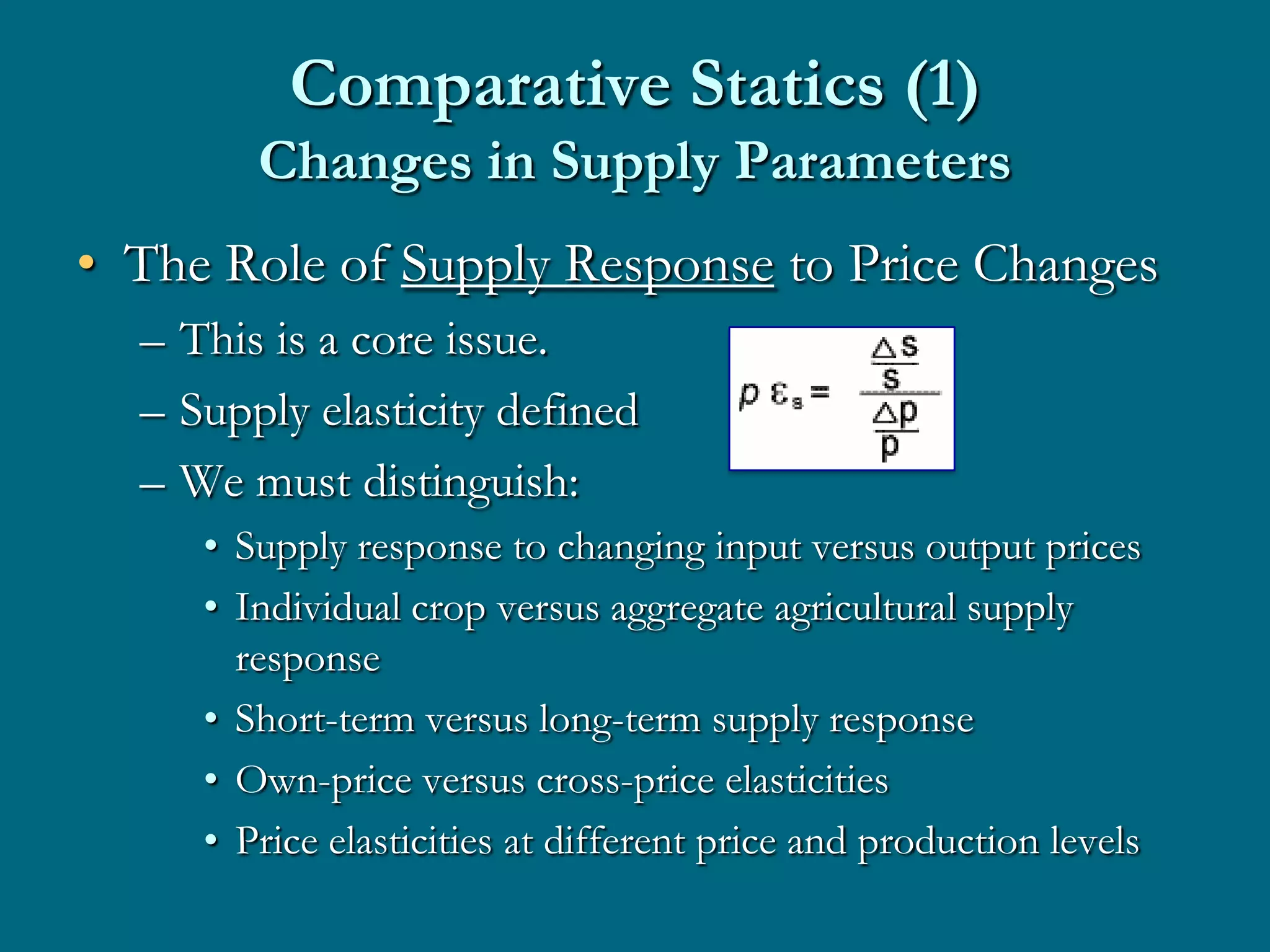 Rao 2b analytics 2 comparative statics | PPTX