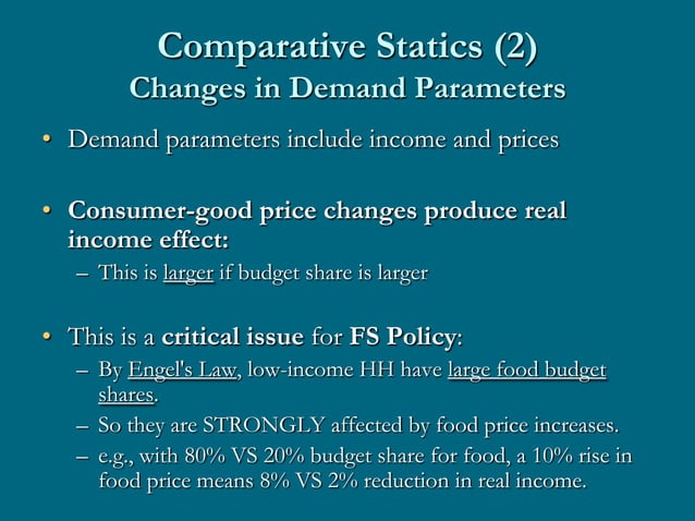 Rao 2b analytics 2 comparative statics | PPTX