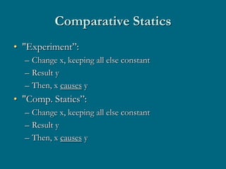 Rao 2b analytics 2 comparative statics | PPTX