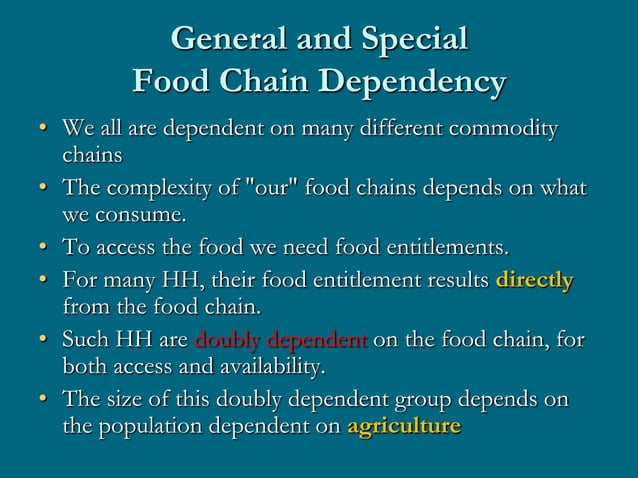 Rao 4a factors in food security 1 food chain-sources instability | PPTX