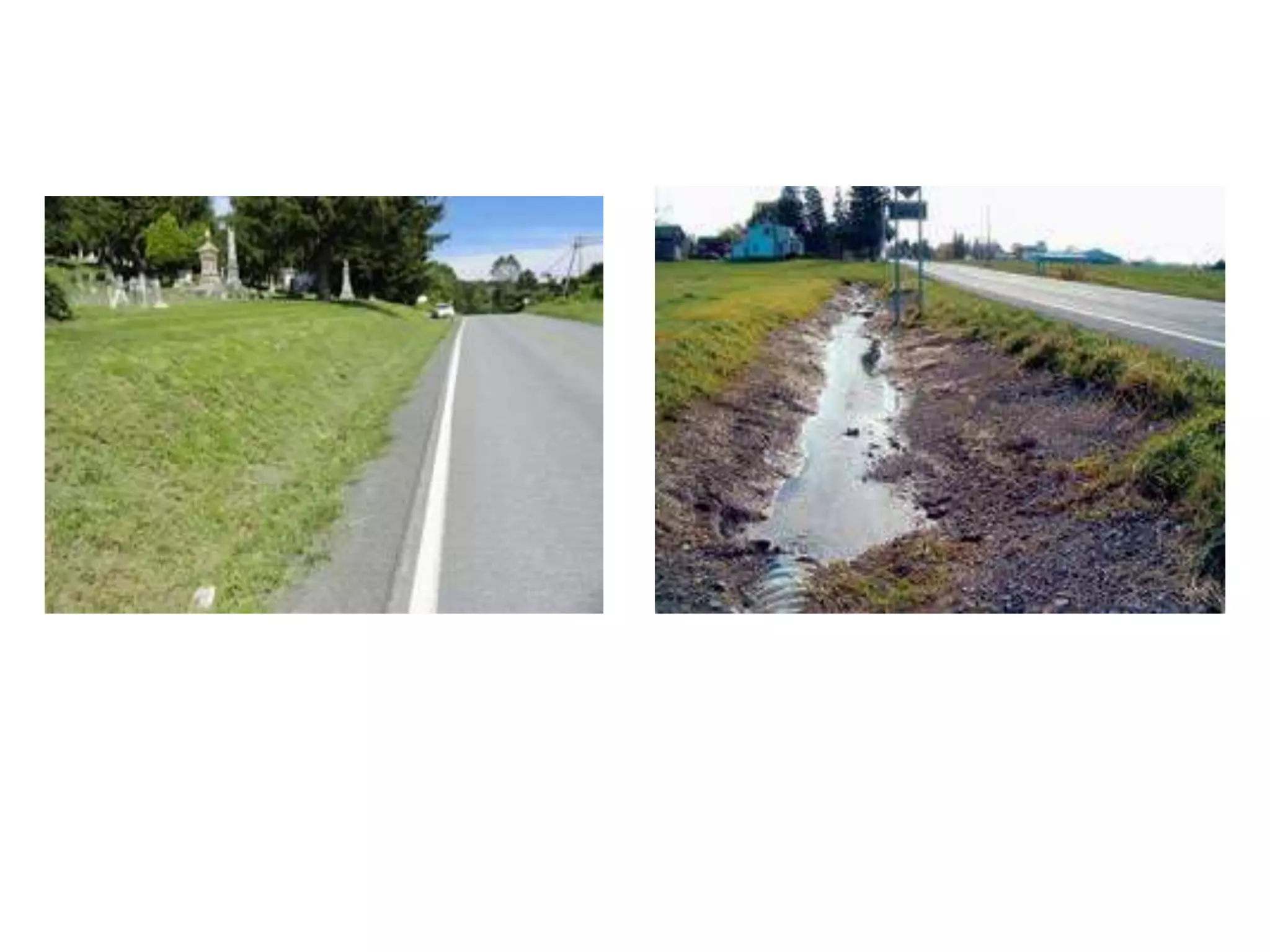 Raod side ditches | PPTX