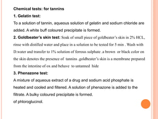 phytochemical assay of phenolic compounds | PPTX