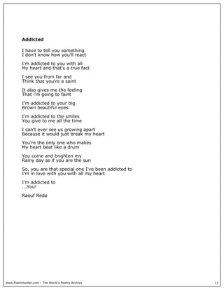 Addicted To You Poem