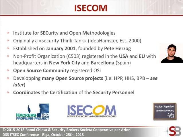 Proactive Security The Opensource Security Testing Methodology Manual