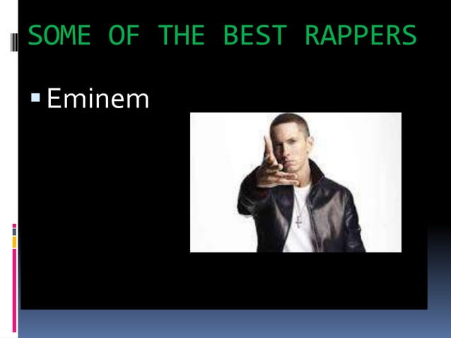 Rap Slideshow made by Alexander | PPSX