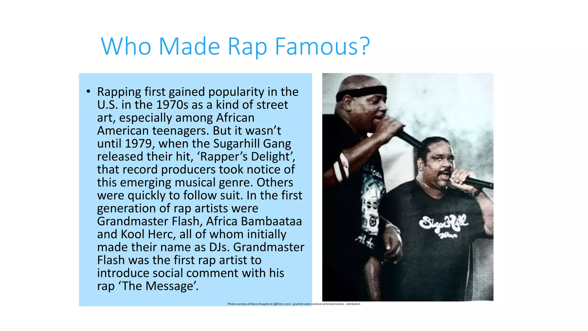 History of Rap | PPTX