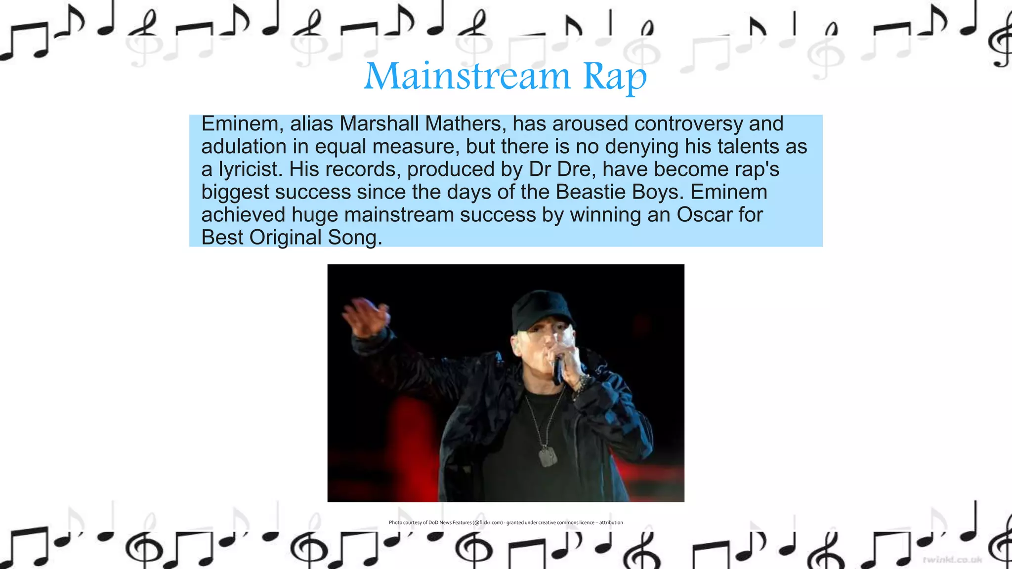 History of Rap | PPTX