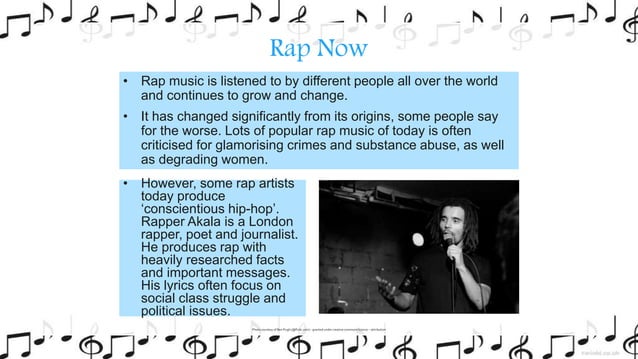 History of Rap | PPTX | Hip Hop Music | Music