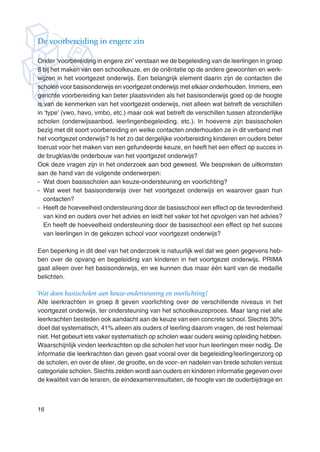 Geert Driessen et al. (2006) De overgang naar het voortgezet onderwijs Brochure | PDF | Primary ...