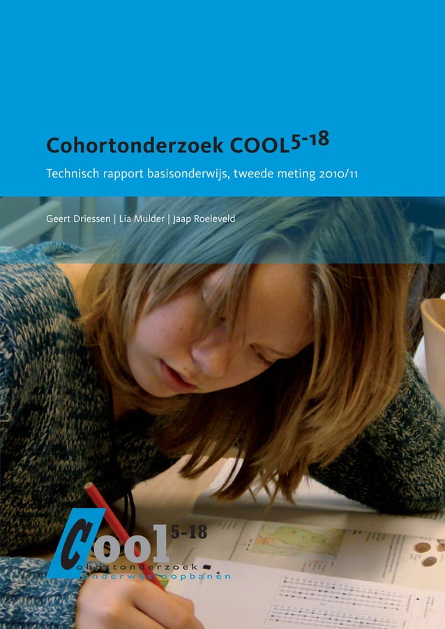Geert Driessen et al. (2012) Cohortonderzoek Cool 5-18 Tweede meting | PDF