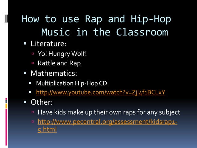 Rap And Hip Hop | PPTX