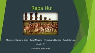 Rapa nui culture | PPTX