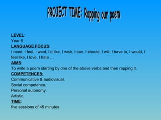 Rap a poem programming | PPT