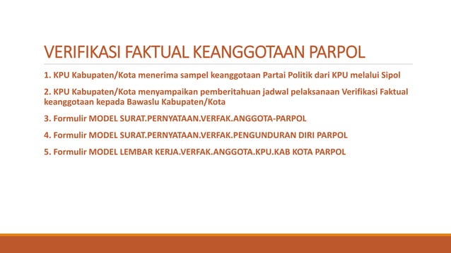 RAPAT PENYELESAIAN SENGKETA PROSES TAHAPAN PENDAFTARAN, VERIFIKASI (1).pptx