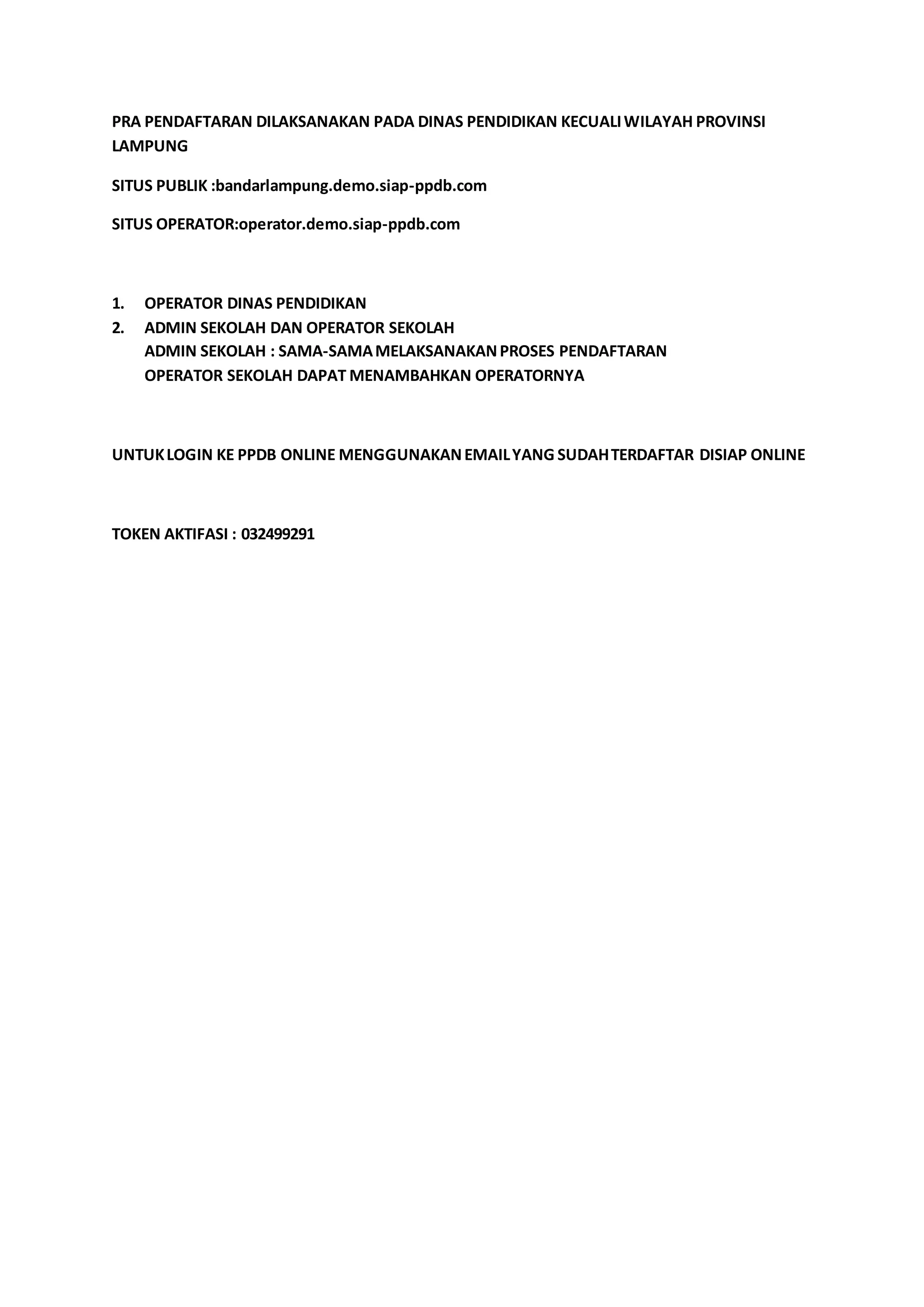 Rapat ppdb 2016 | PDF