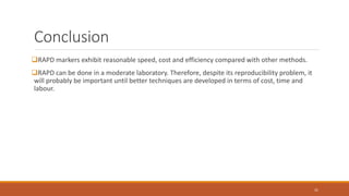 RAPD | PDF