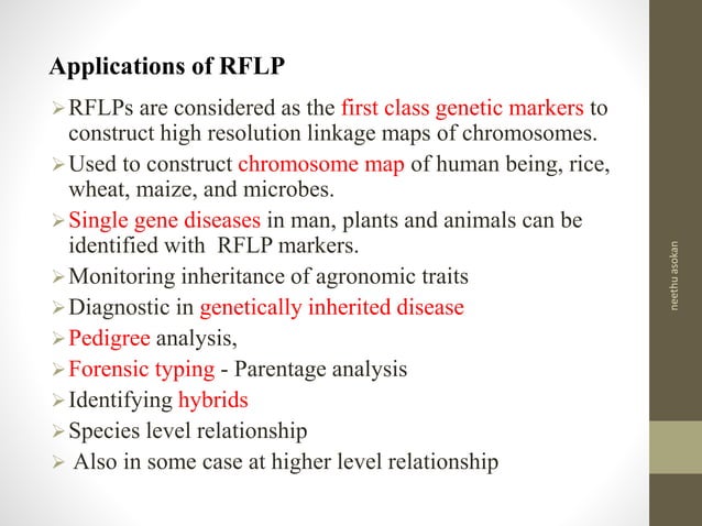 RAPD, RFLP | PPTX