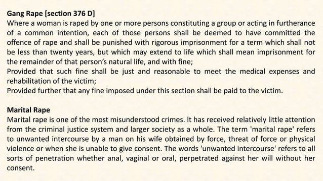 Rape | PPTX | Sexual Conditions | Sexual Health