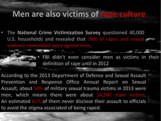 Rape culture | PPTX