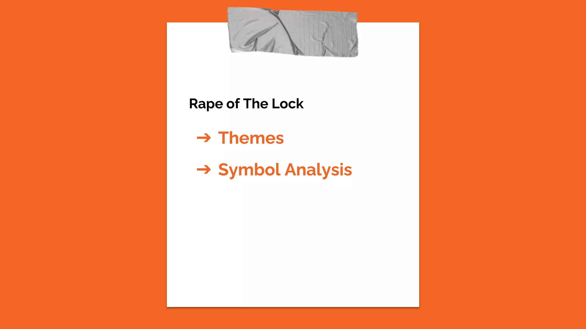 Rape of The Lock.pptx