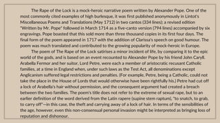 Rape of the Lock.pptx................... | PPT
