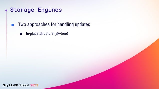Scaling ScyllaDB Storage Engine with State-of-Art Compaction | PDF | Databases | Computer ...