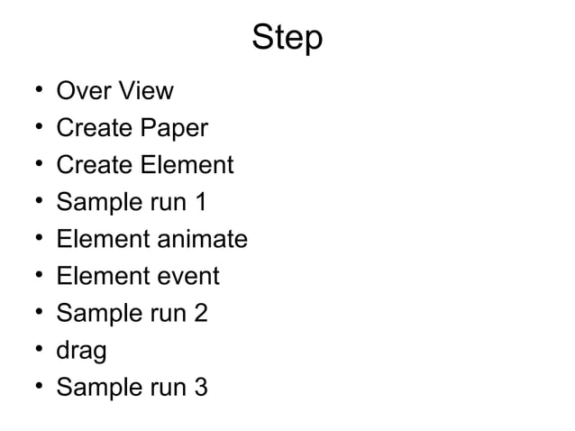 Raphael JavaScript Library | PPT