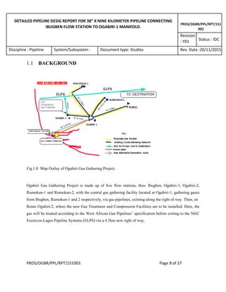 PIPELINE DESIGN, INTEGRITY AND RELIABILITY REPORT | PDF