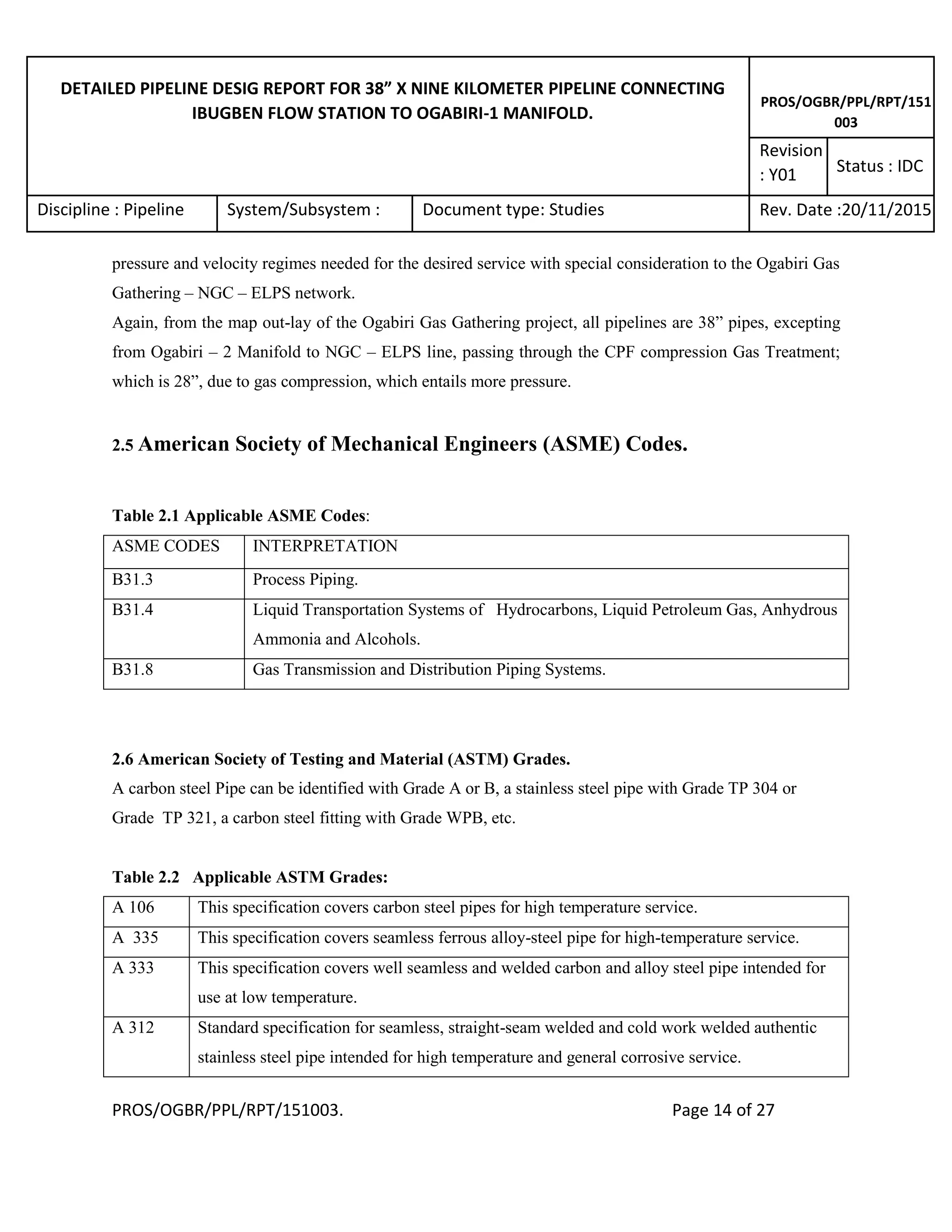 Pipeline Design Report | PDF