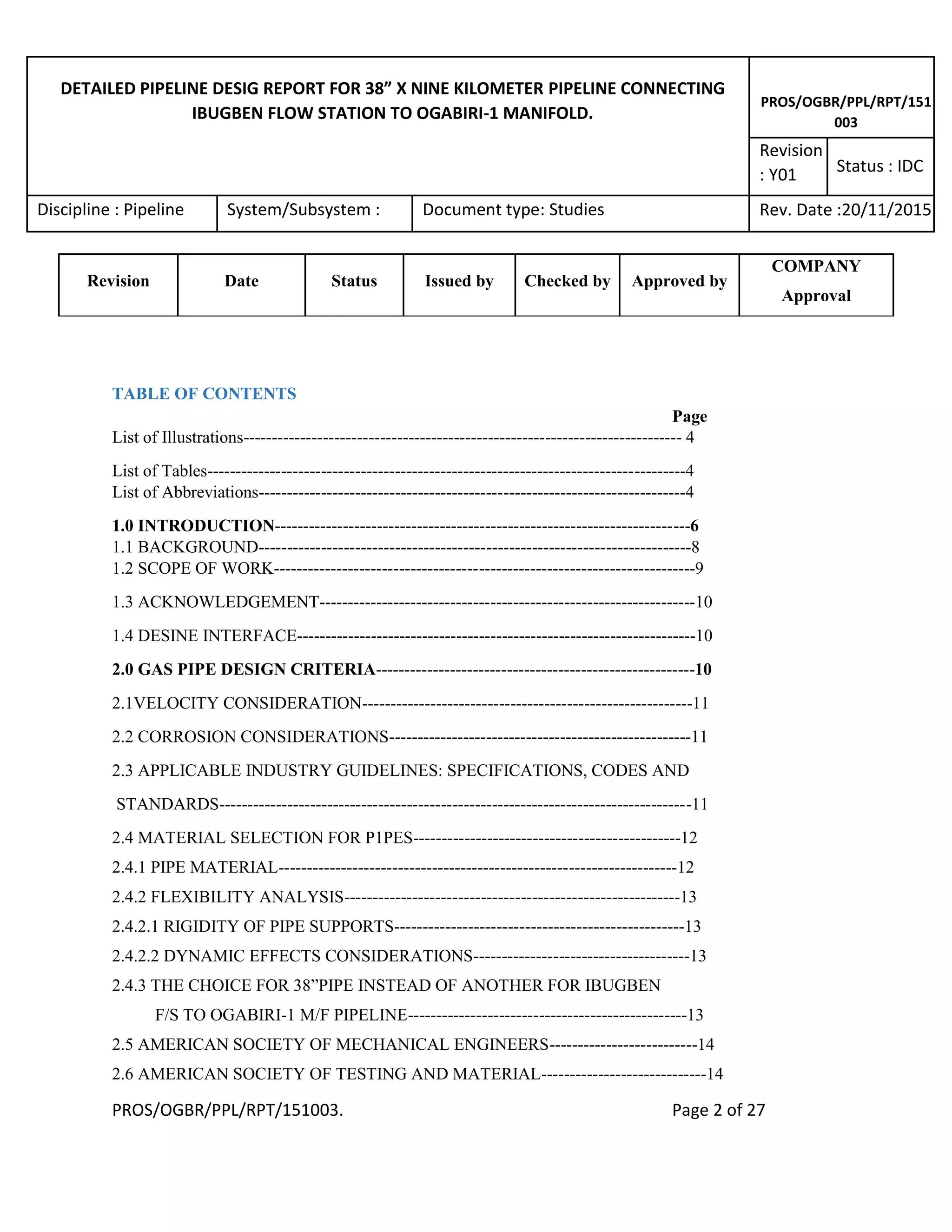 Pipeline Design Report | PDF