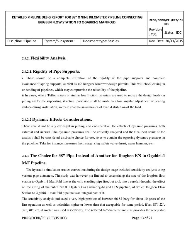 Pipeline Design Report