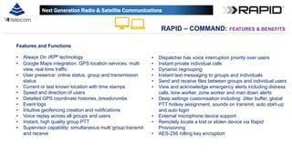 Rapid - Next Generation Radio overview (PTToC) | PPT