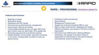 Rapid - Next Generation Radio overview (PTToC) | PPT