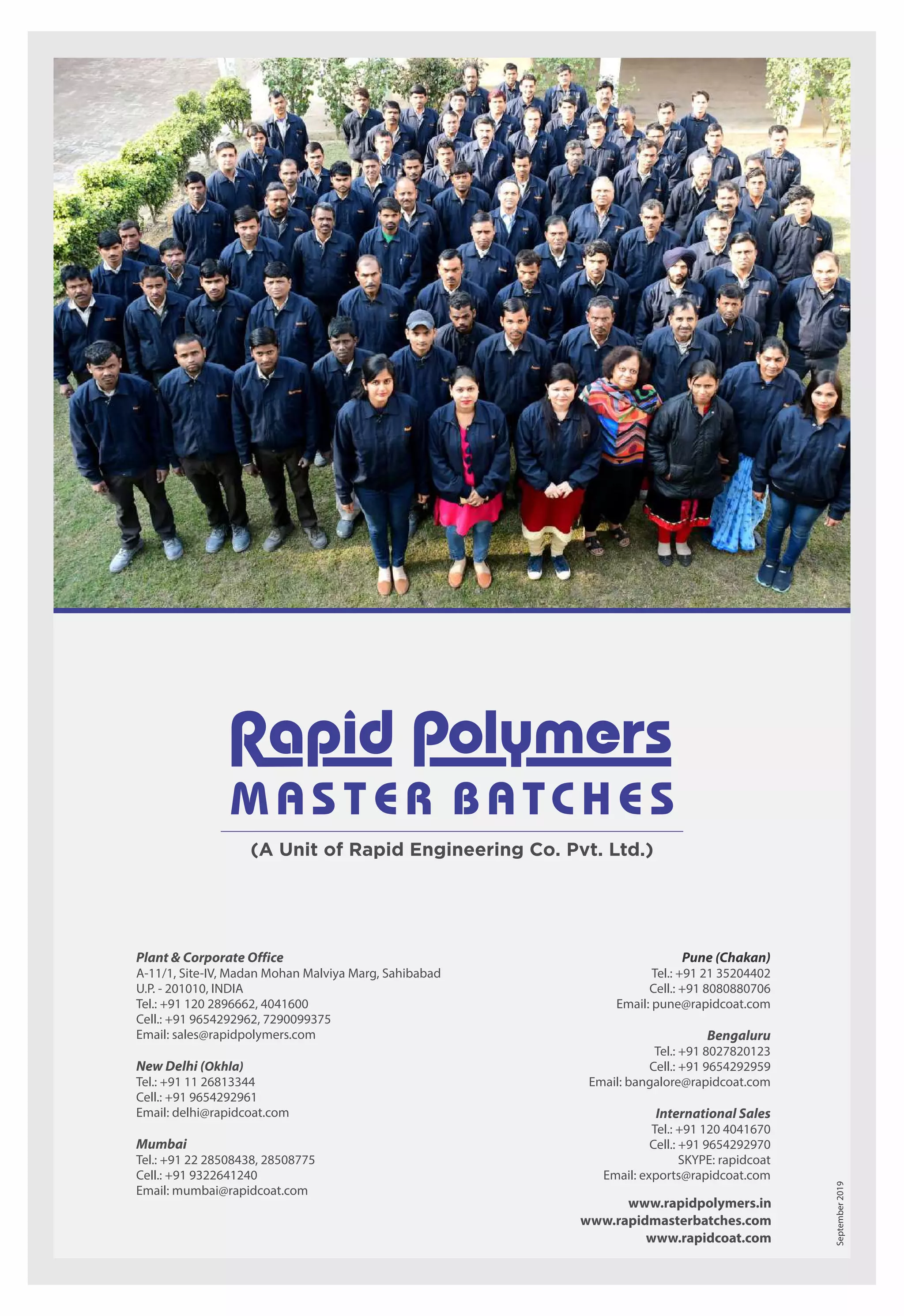 Rapid Polymer Masterbatches | PDF