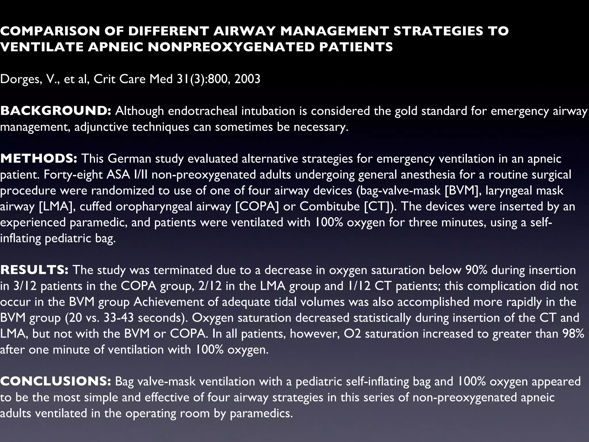 Rapid Sequence Intubation | PPT